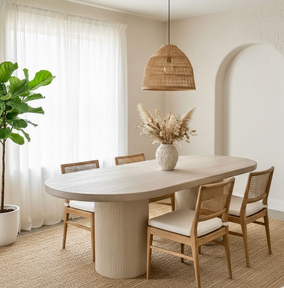 Hawaii | Dining Table | Natural Elm – The-Byron